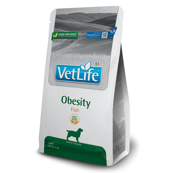 Farmina Dog VetLife Obesity Fish 2kg